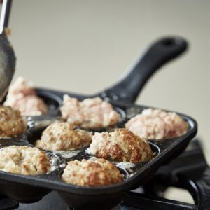Munkepanne – TEST– Munkejern til Munker og Æbleskiver